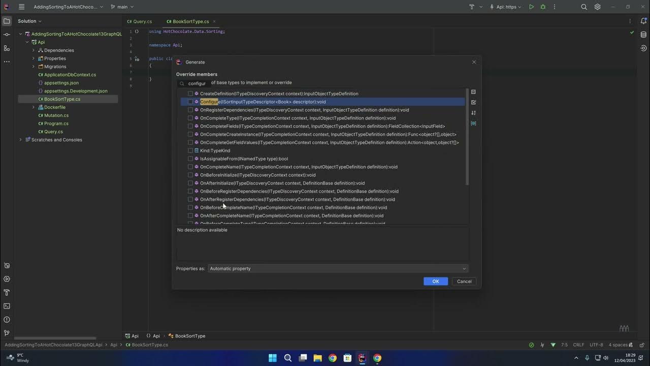 Adding Sorting To A Hot Chocolate 13 Graphql Api Youtube