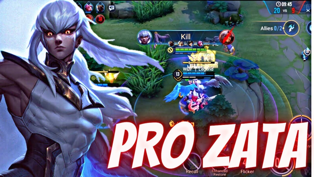 AoV : ZATA PRO GAMEPLAY - ARENA OF VALOR - YouTube