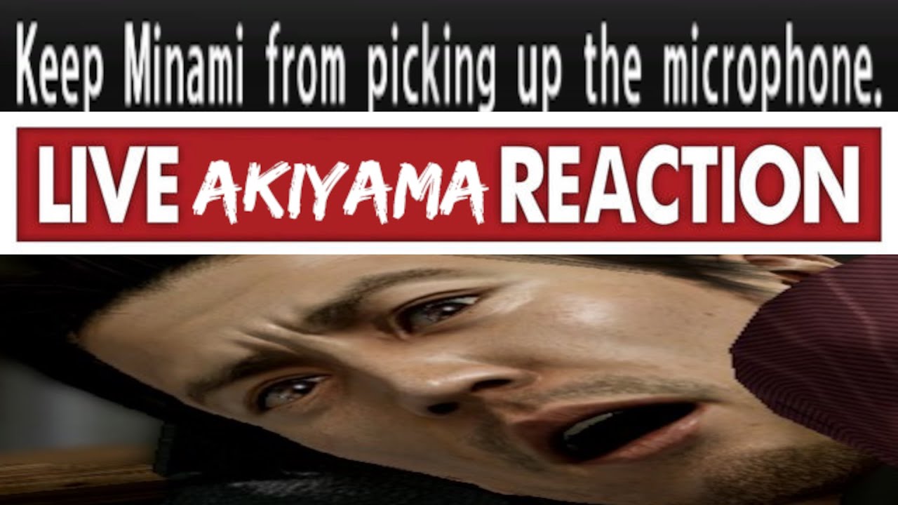 Don't Let Minami Pick Up The Microphone | Yakuza 4 Meme - YouTube