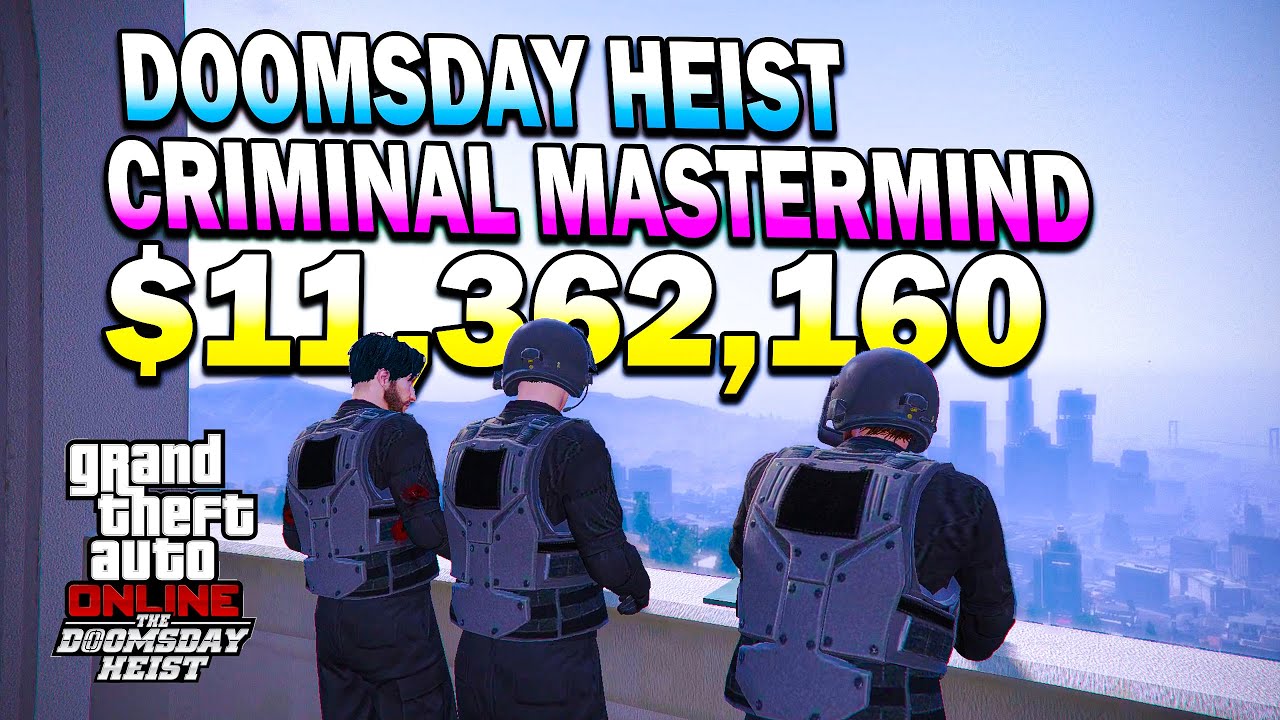 Completing The Doomsday Heist Criminal Mastermind In Enhanced Version ...