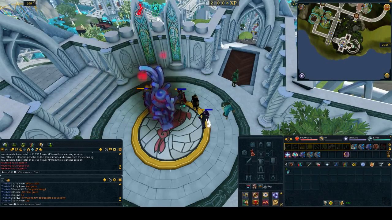 Runescape - Getting Level 99 Prayer - YouTube