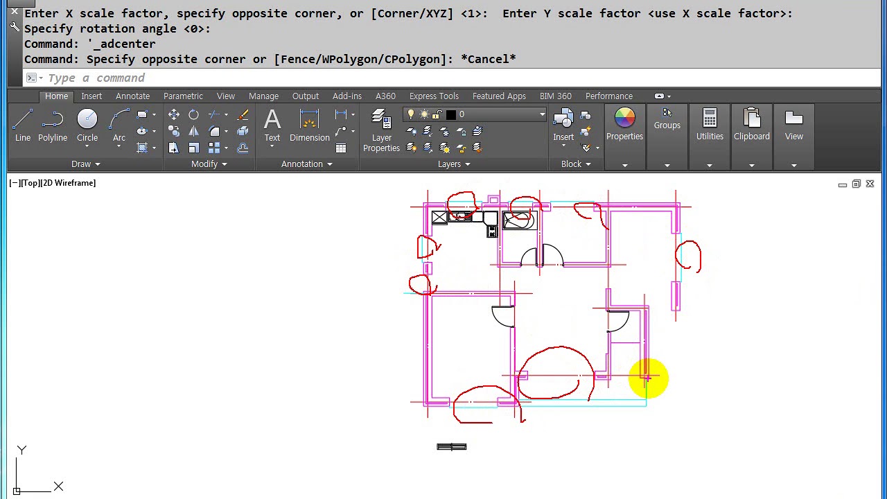 CAD, BLOCK,STRETCH - YouTube