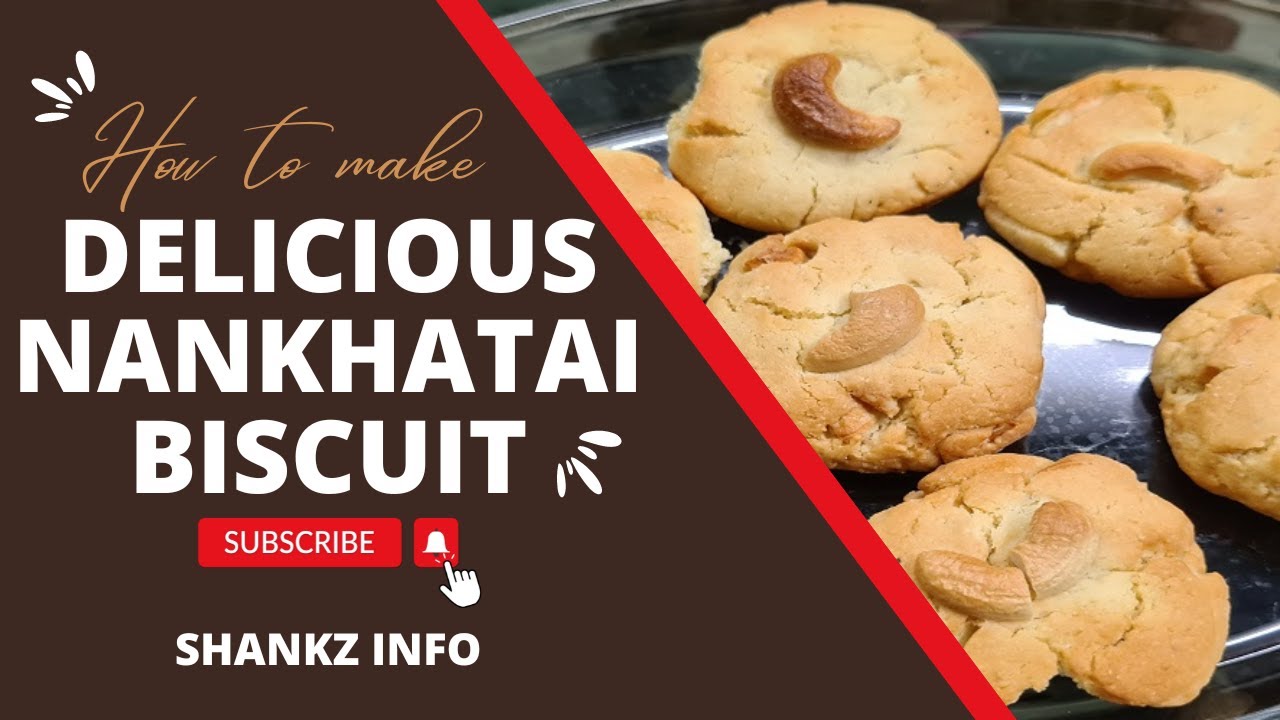 "Discover the Secret to Making Mouthwatering Nankhatai Biscuits Just ...