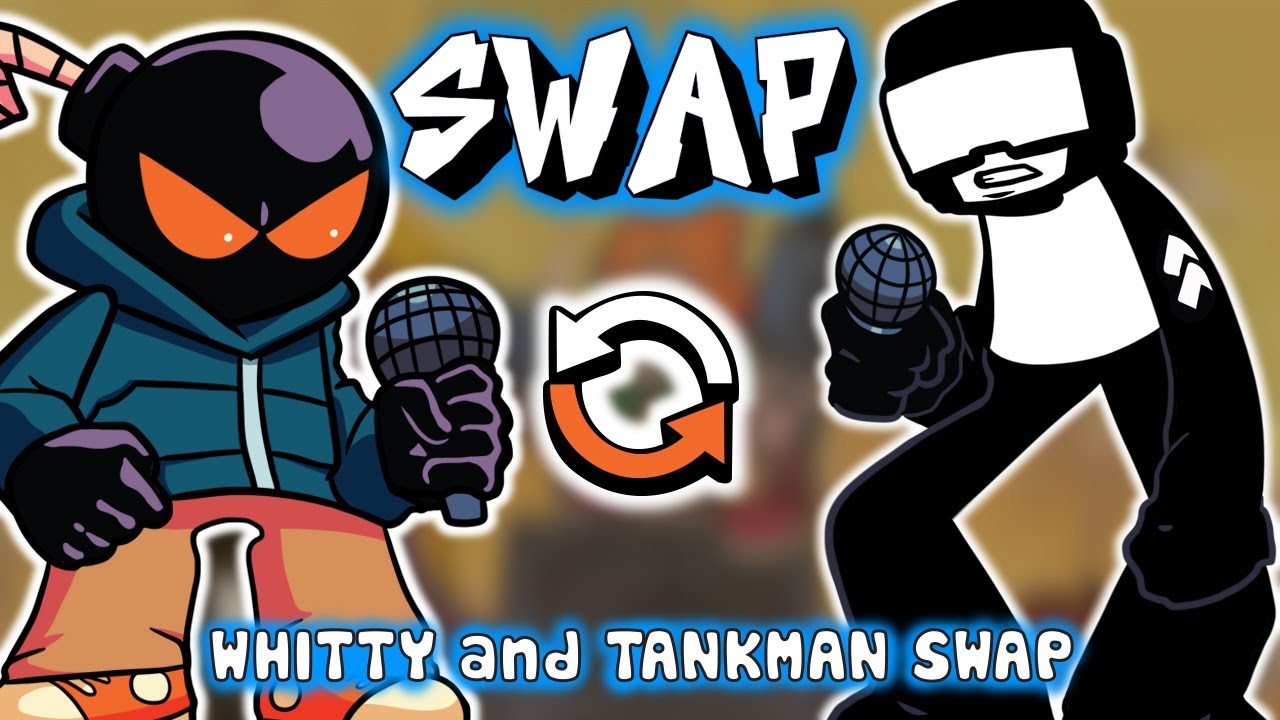 Friday Night Funkin', WHITTY and TANKMAN Swap! [Art Hub VA] - YouTube