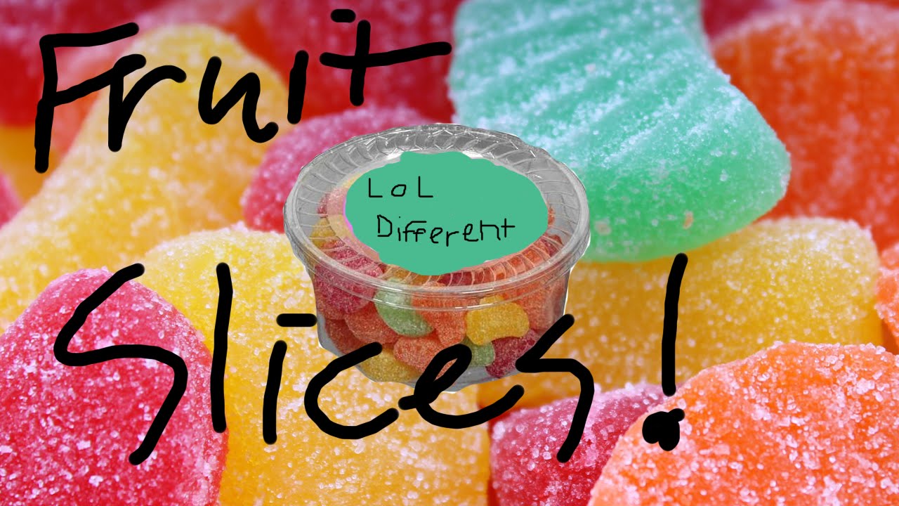 Mega Bites: Fruit Slices Jelly Candy - YouTube
