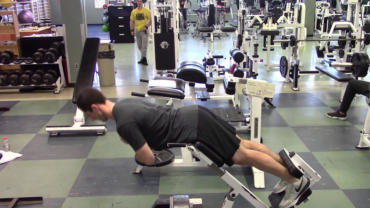 45° Back hip extension - YouTube