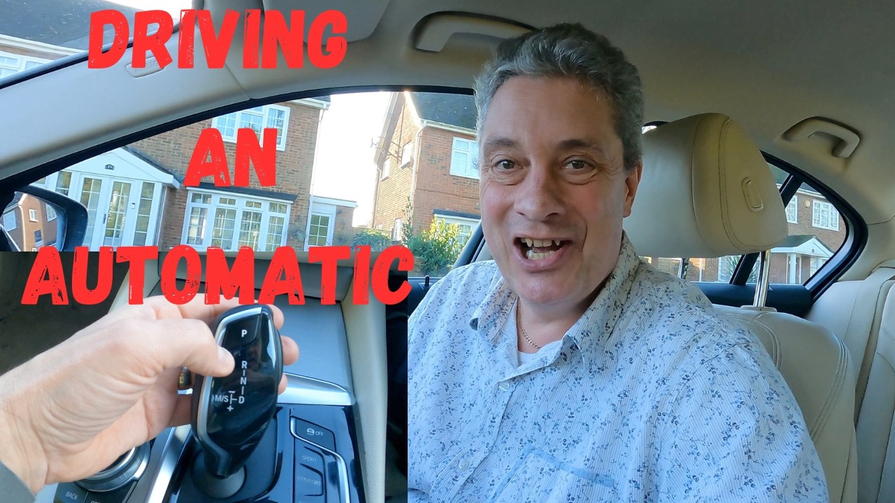 How To Drive An Automatic Car - Auto Gearbox Driving Lesson - YouTube