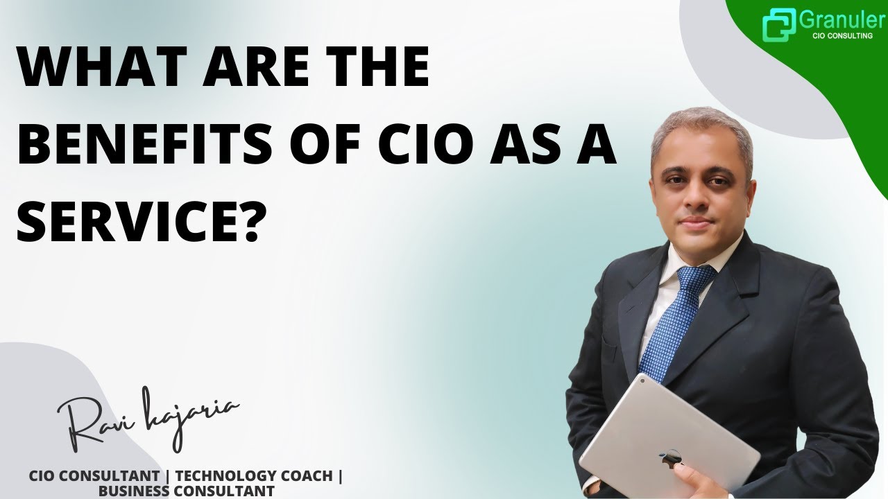 What are the benefits of CIO as a service? - YouTube
