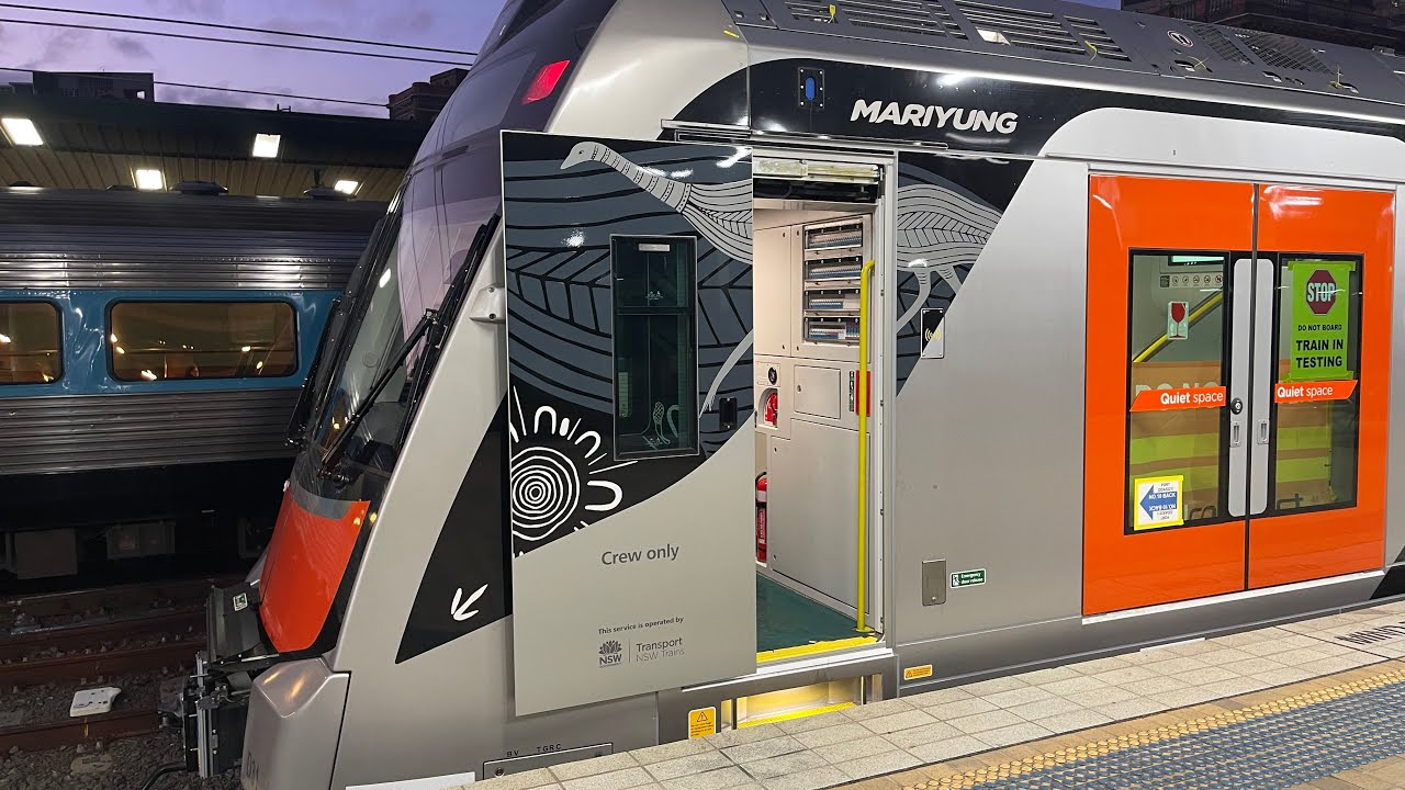 Trains and trams in Sydney with NIF/D set testing (Sydney trip part 7 ...