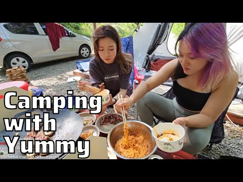 [May 20, 2023] Real Camping Day w/ Yummy 🏕️ | Gapyung, Korea 🇰🇷 - YouTube