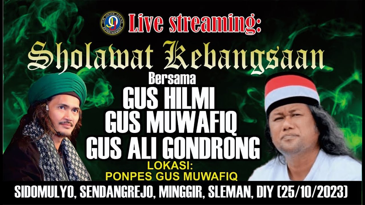 Live Sholawat Kebangsaan || Gus Ali Gondrong - YouTube