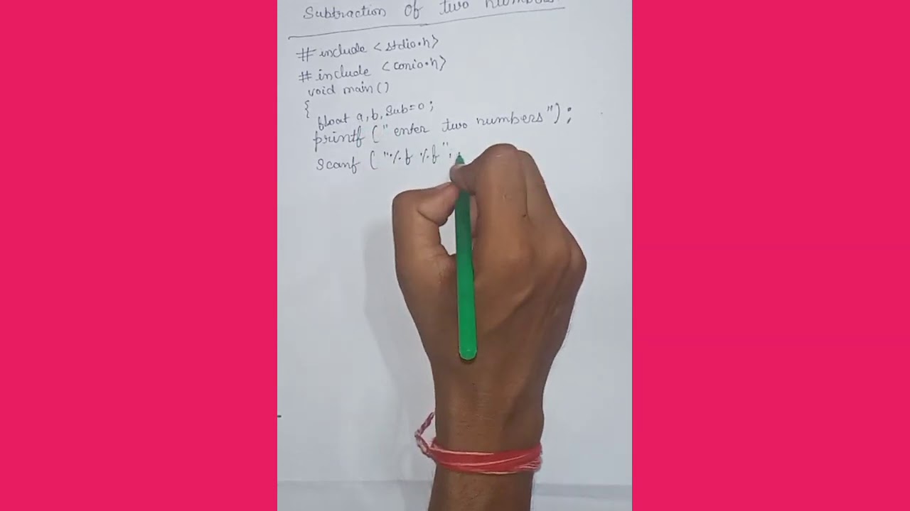 Subtraction Of Two Numbers In C Programming LIP YouTube subtraction-of-two-numbers-in-c-programming-lip-youtube