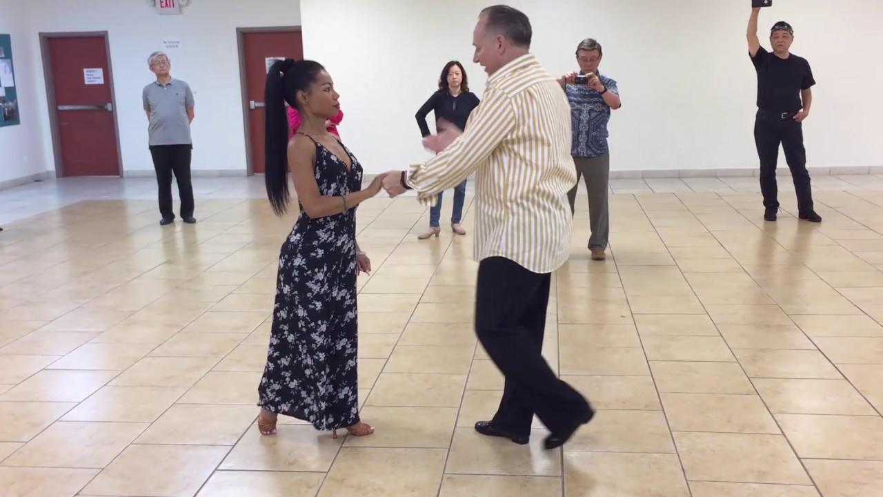 East Coast Swing Week2 Routine - YouTube