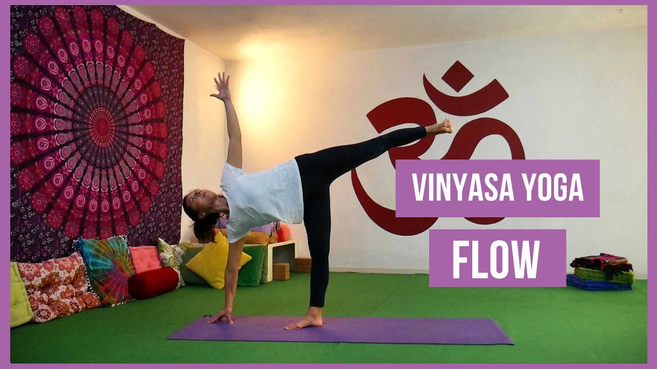 Vinyasa Yoga Flow - lezione completa - YouTube