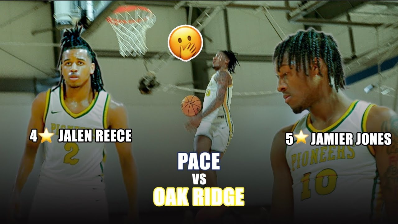 5⭐️ JAMIER JONES & 4⭐️ JALEN REECE WERE ON ONE THIS GAME‼️ - YouTube