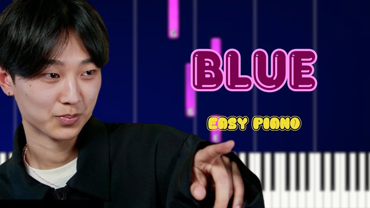BLUE - Yung Kai ( Easy piano tutorial ) - YouTube