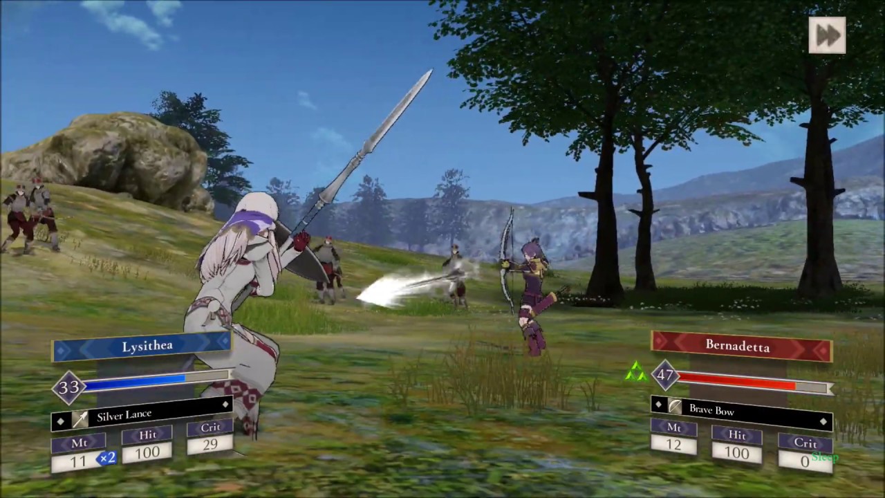 Fire Emblem Three Houses | Lysithea vs Bernadetta | Critical Fail - YouTube