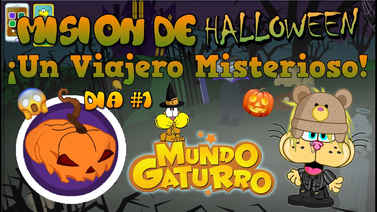 👉 COMO HACER la MISION de HALLOWEEN 🎃 en Mundo Gaturro 2023 😱 - YouTube