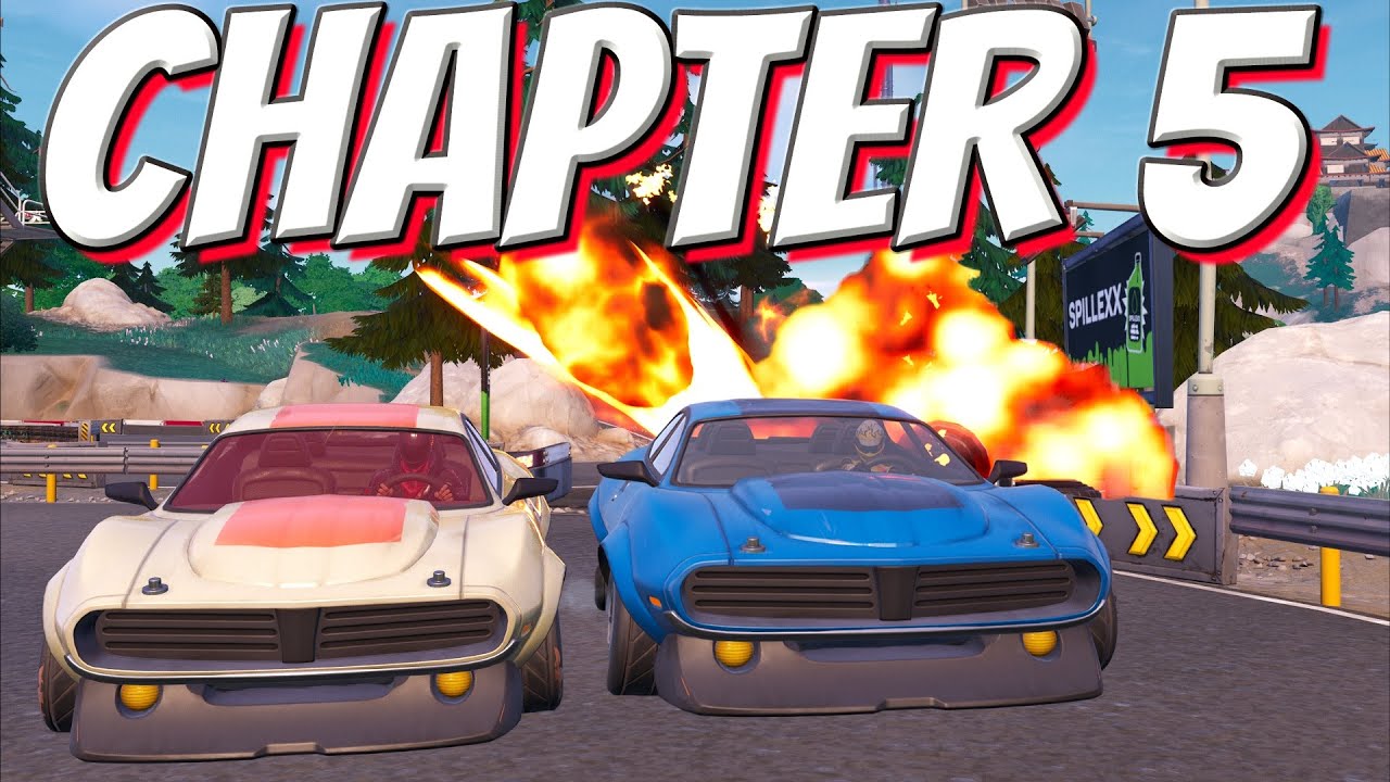 CHAPTER 5 "Rocket League Racing" Mode Maps Revealed! - YouTube