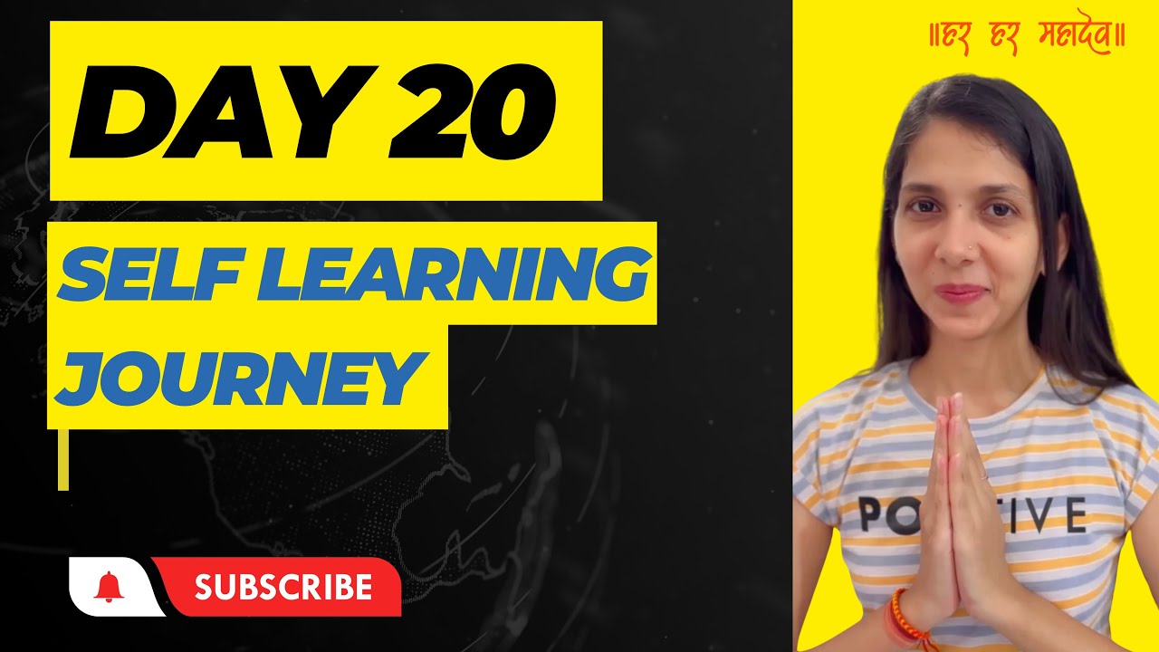 30 Days Self-Learning Journey | Day 20 #30daychallenge #day20 #learning ...