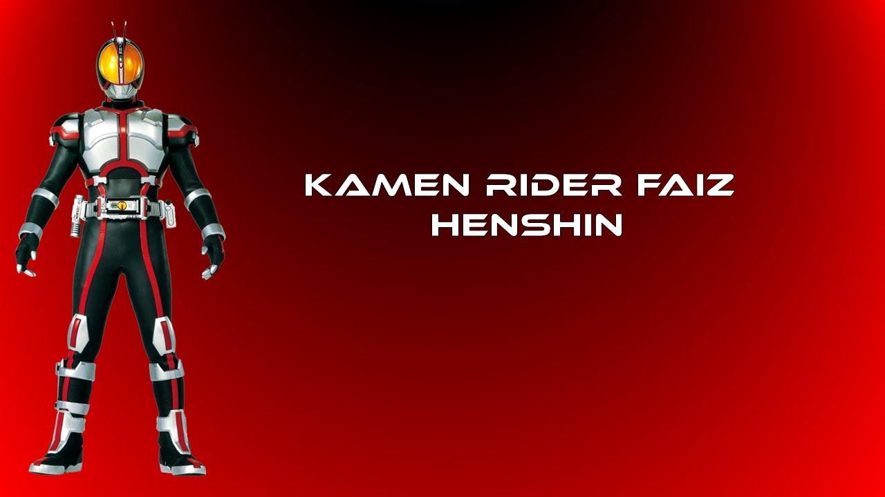 Kamen Rider Faiz Henshin - YouTube