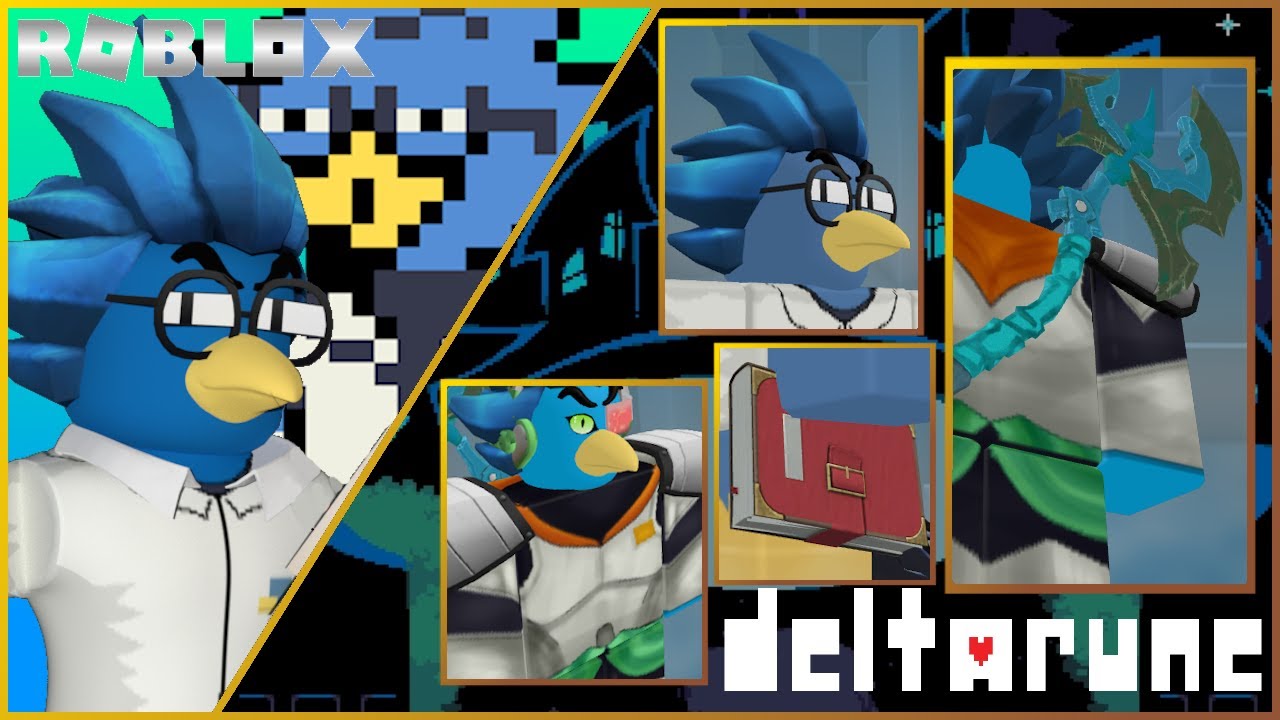 Roblox Deltarune - Berdly Roblox Cosplay Tutorial - YouTube