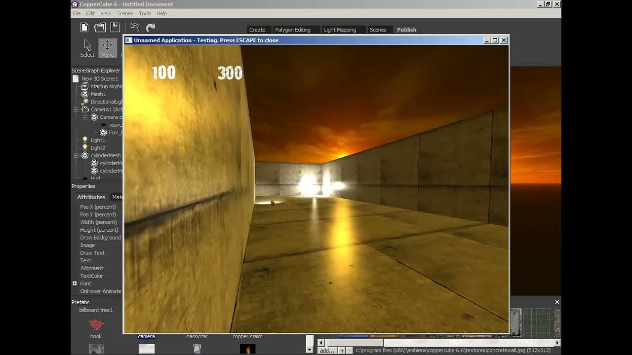 CopperCube FPS game like Doom _1# - YouTube