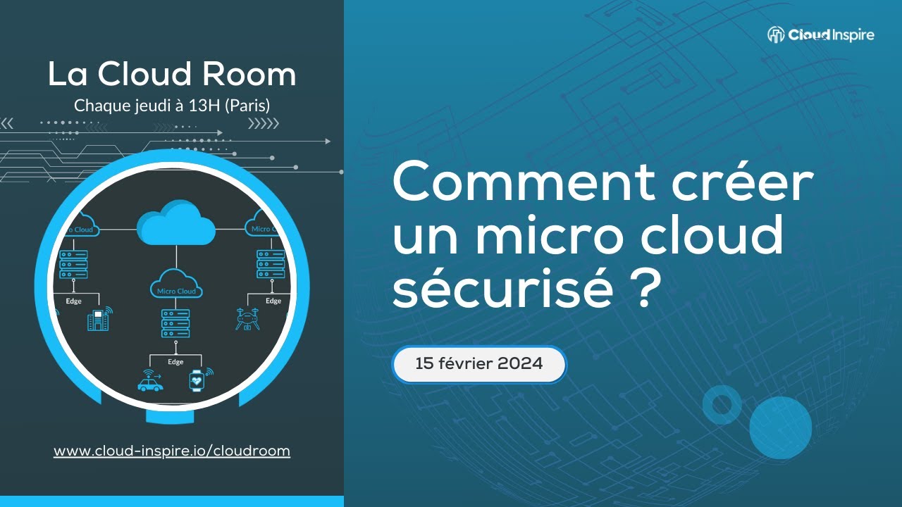 Cloud Room : Création d'un micro cloud sécurisé on-premise et en Edge ...