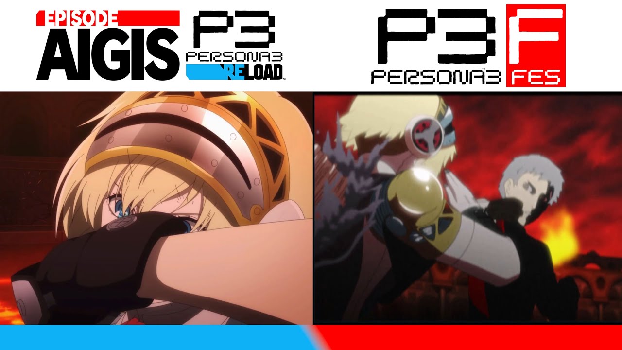 Persona 3 Reload: Episode Aigis & Persona 3 FES Opening Comparison ...