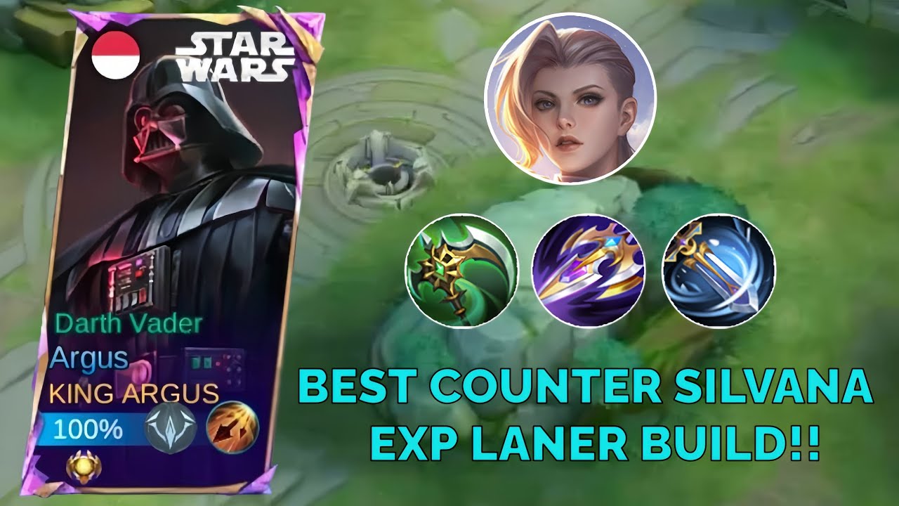 HOW TO COUNTER SILVANA EXP LANER WIN OR LOSE!! GAMEPLAY ARGUS S35 ...