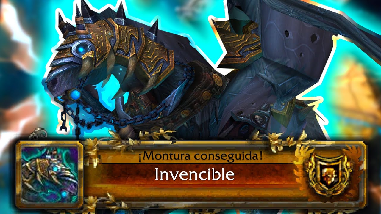 🐎 INVENCIBLE 🦴 CÓMO CONSEGUIR la MONTURA de ARTHAS, EL REY EXÁNIME 👑 ...