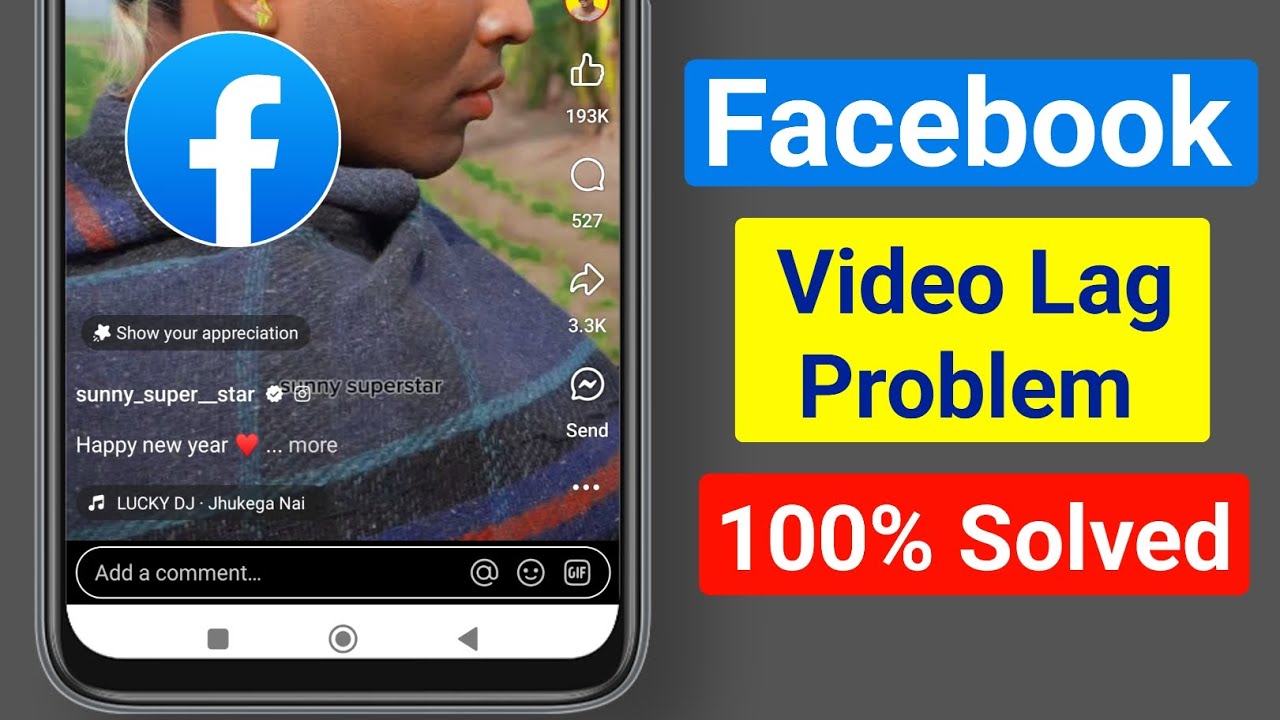 How to Fix Facebook Video Lag Problem || Facebook Reels Video Lagging ...