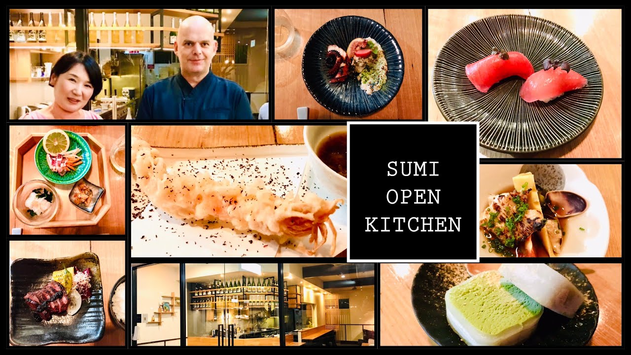 【HBD Noosa special】記念日に行く日本食炭火焼レストランJapanese restaurant Sumi Open Kitchen - YouTube