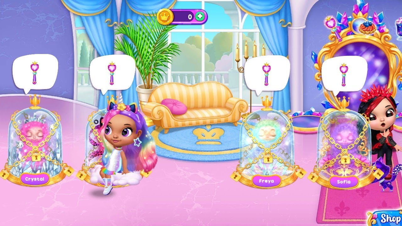 Princess game, princess Enchanted game part 1 - YouTube