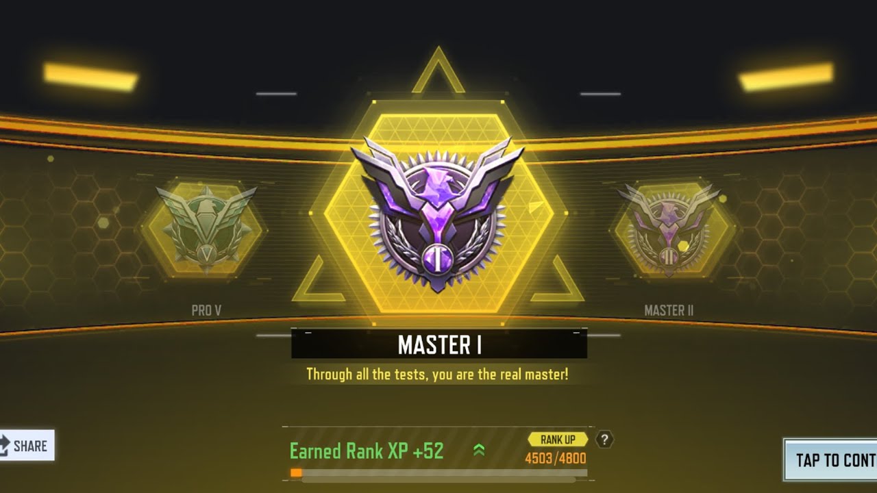 Getting To Master In CODM - YouTube