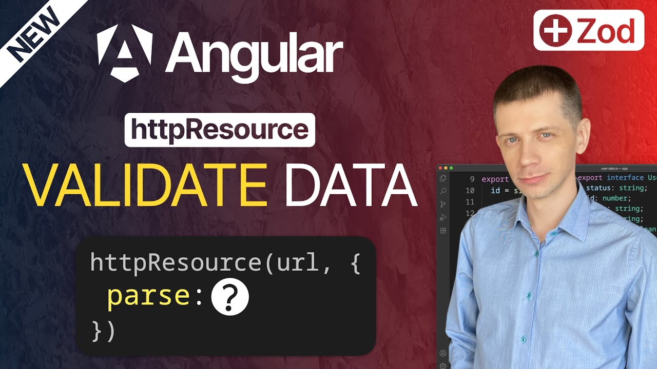 Angular httpResource: How to Validate Responses (+ Zod) - YouTube