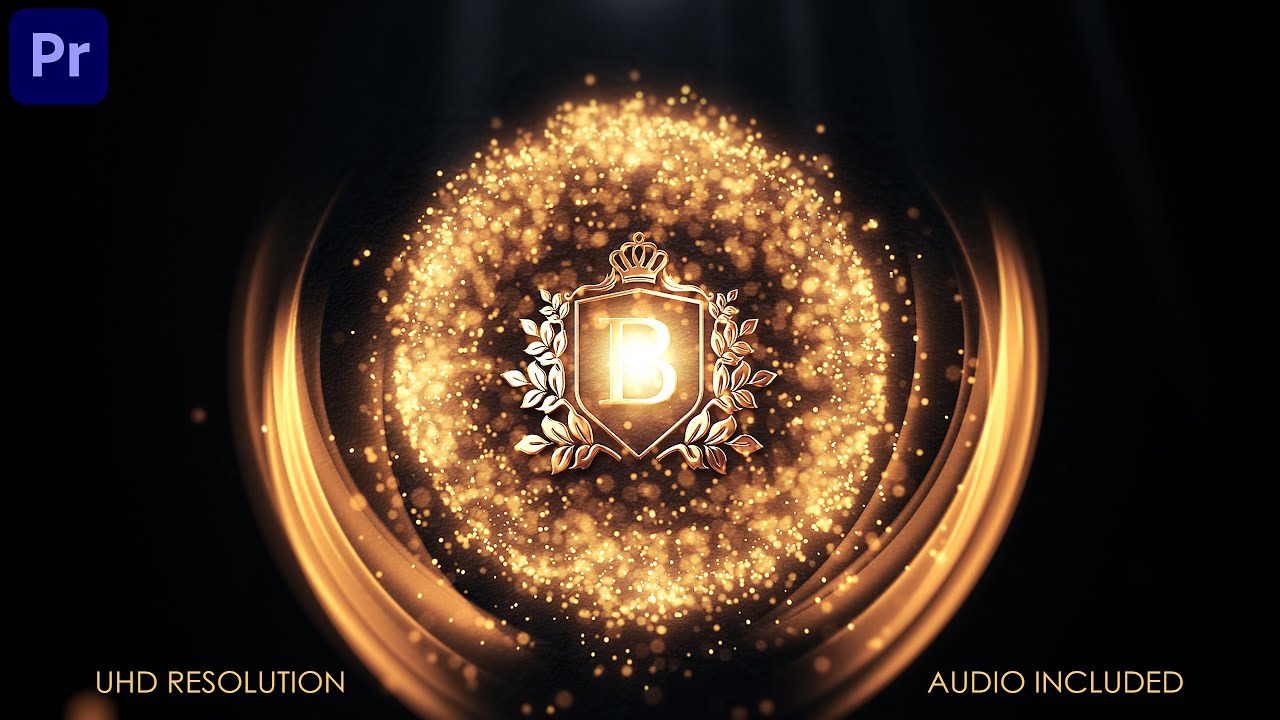 Gold Luxury Logo Intro After Effects template - YouTube