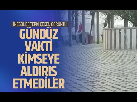 Gündüz vakti kimseye aldırış etmediler! Tepki çeken görüntü