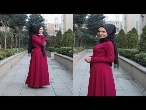 Yazlık Belden Bağlamalı Fuşya Elbise