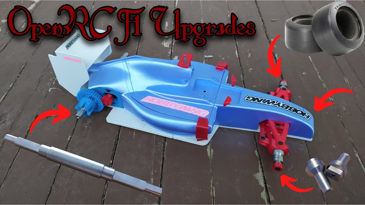 OpenRC F1 Car Upgrades - YouTube
