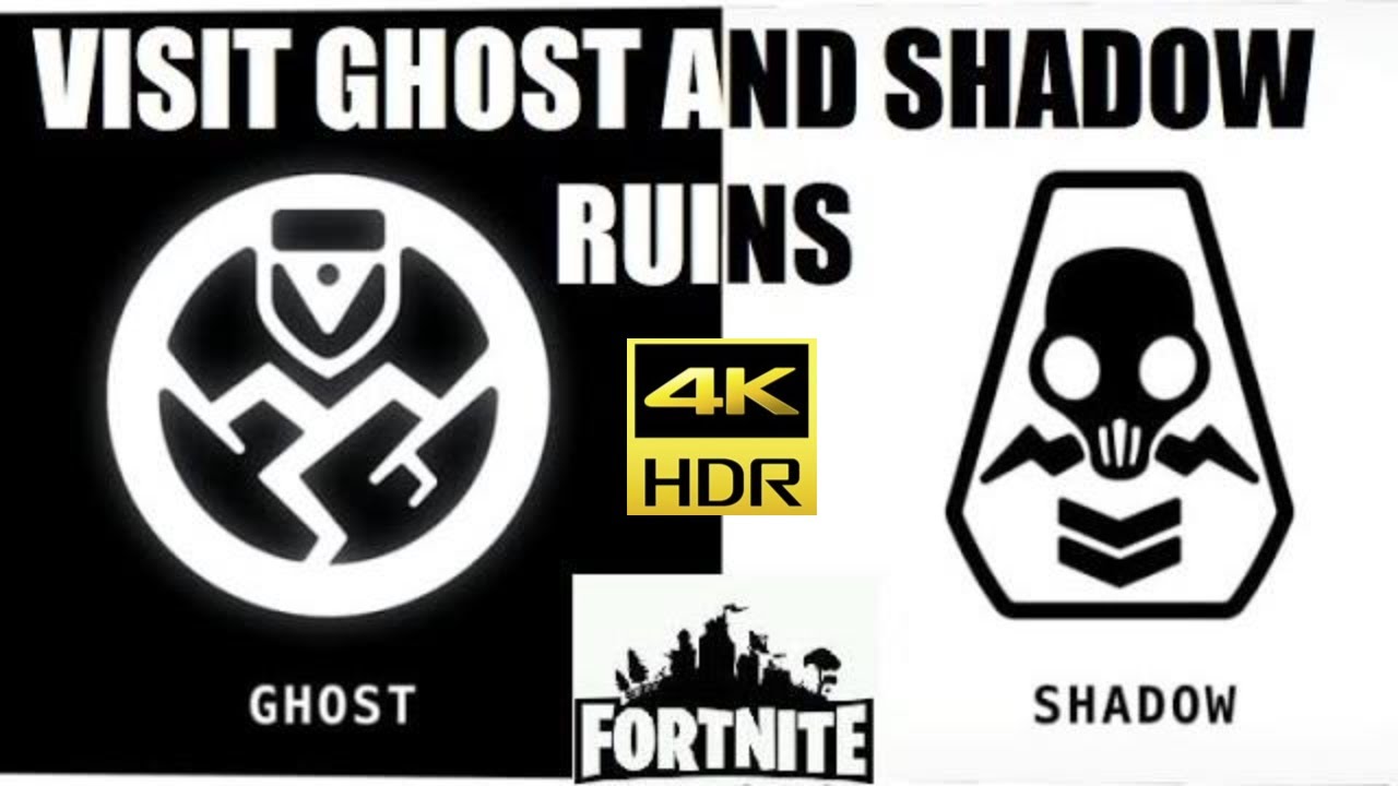 VISIT GHOST AND SHADOW RUINS - FORTNITE CHALLENGES[FORNITE QUESTS ...