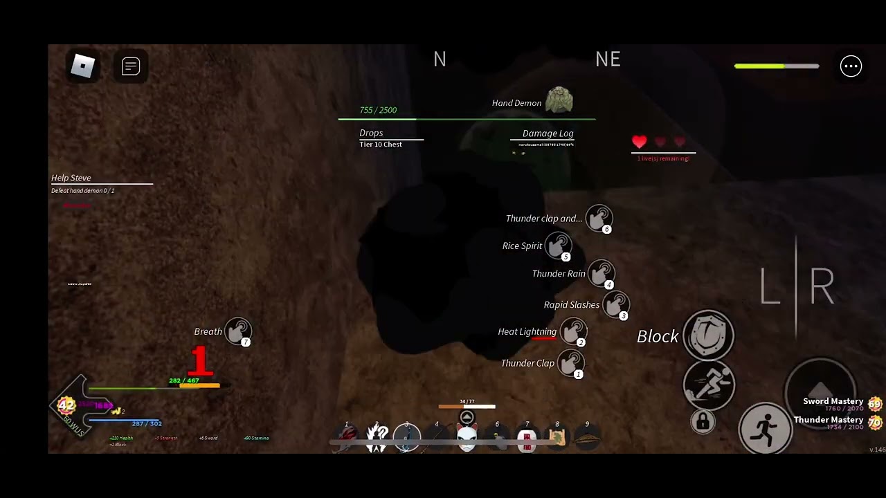 how to defeat the hand demon in project slayers - YouTube