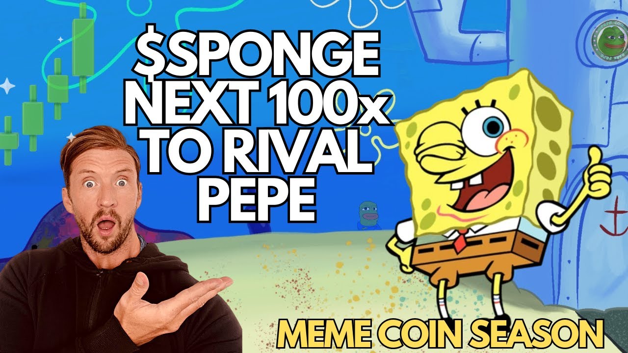 SPONGE MEME COIN PUMPING | Is this the next PEPE Coin 100X ? - YouTube