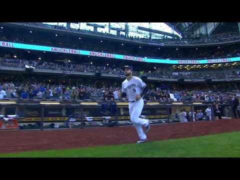 COL@MIL: Brewers lineup is introduced on Opening Day