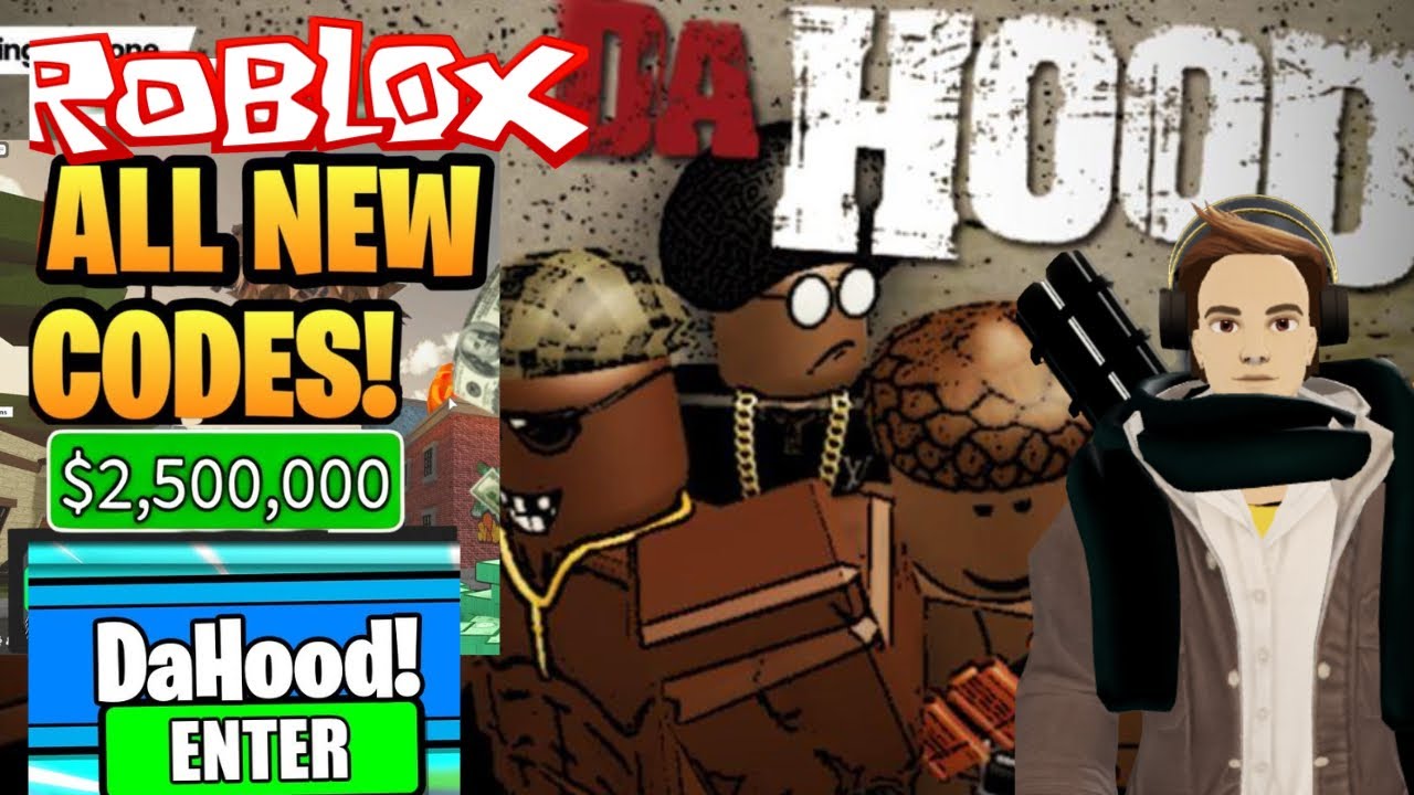 *[ROBLOX NEW CODES]* FOR Da Hood - YouTube