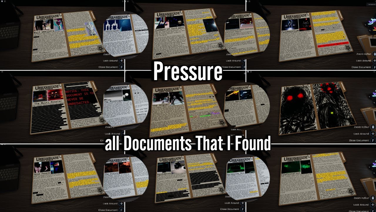 Pressure all Documents That I Found - YouTube