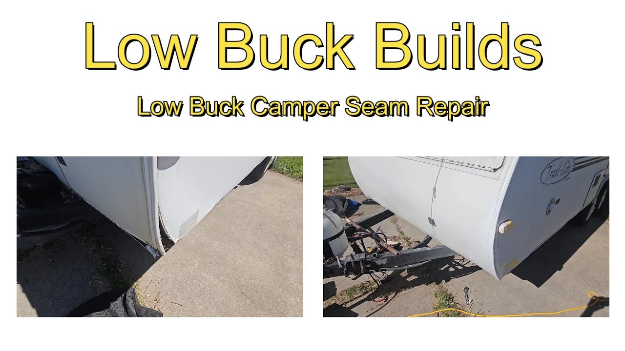 DIY Camper Seam Repair. - YouTube