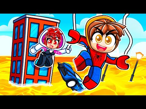 ROBLOX FLOOR IS LAVA: SPIDERMAN EDITION