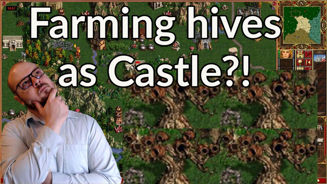 Farming hives as Castle?! Not your typical Castle Game! || Heroes 3 Castle Gameplay || Jebus ...