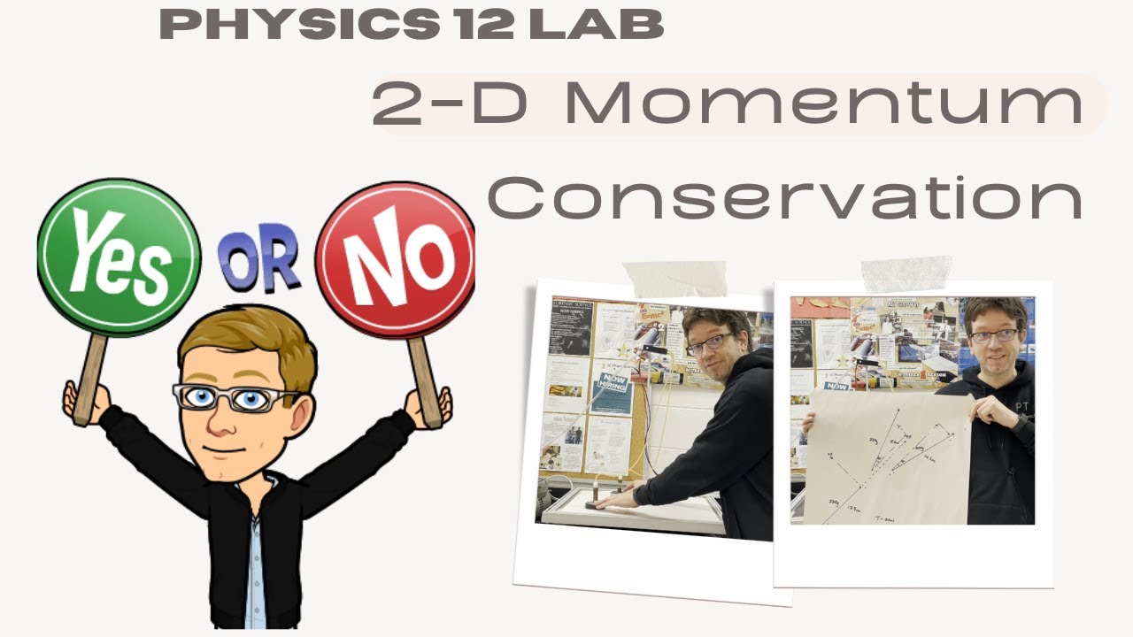 Physics 12 Lab - Air Table Collision and 2D Momentum Conservation - YouTube